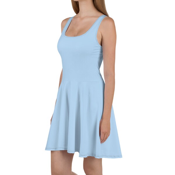 Pastel Blue a Line Dress - Etsy