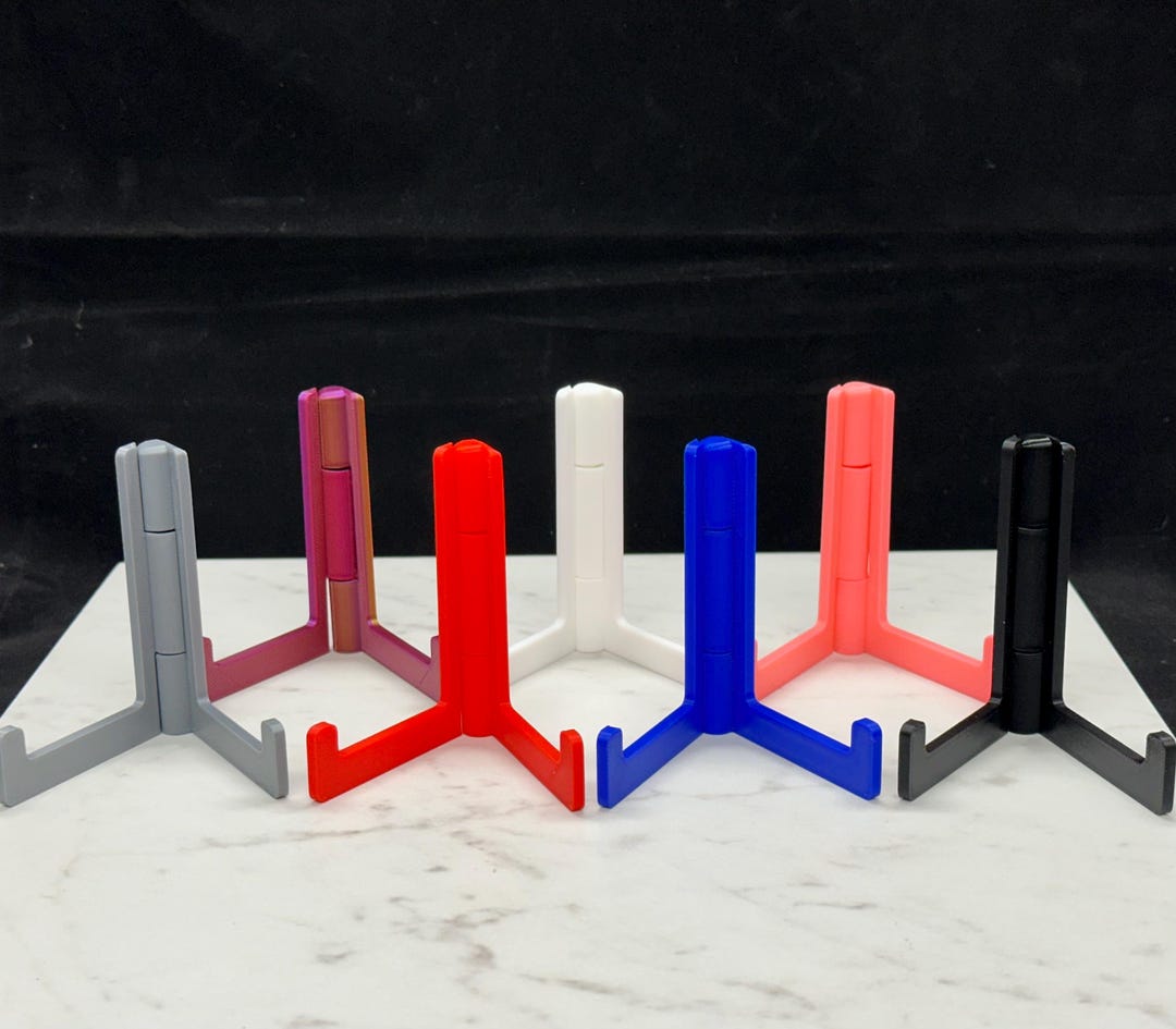 Foldable Coaster Display Stand (plastic - Set of 4) - Etsy