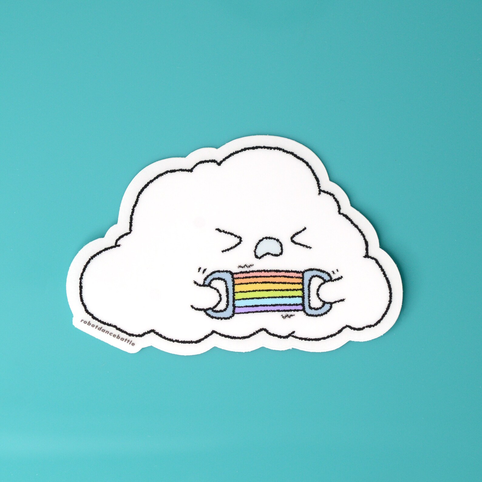 Vinyl Stickers Cloud Friends - Etsy