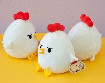 Stuffed Toy Chicken - Etsy