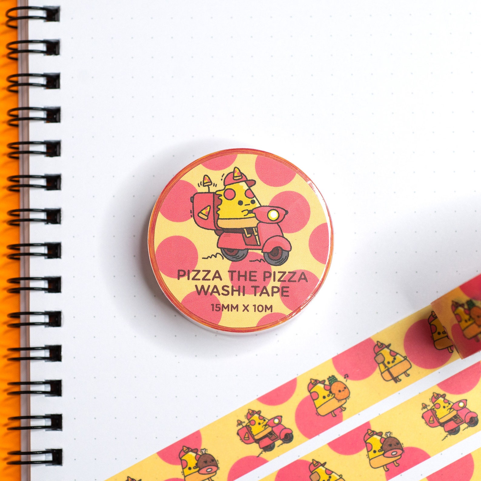 Pizza Washi Tape for Journaling and Scrapbooking With Original ...