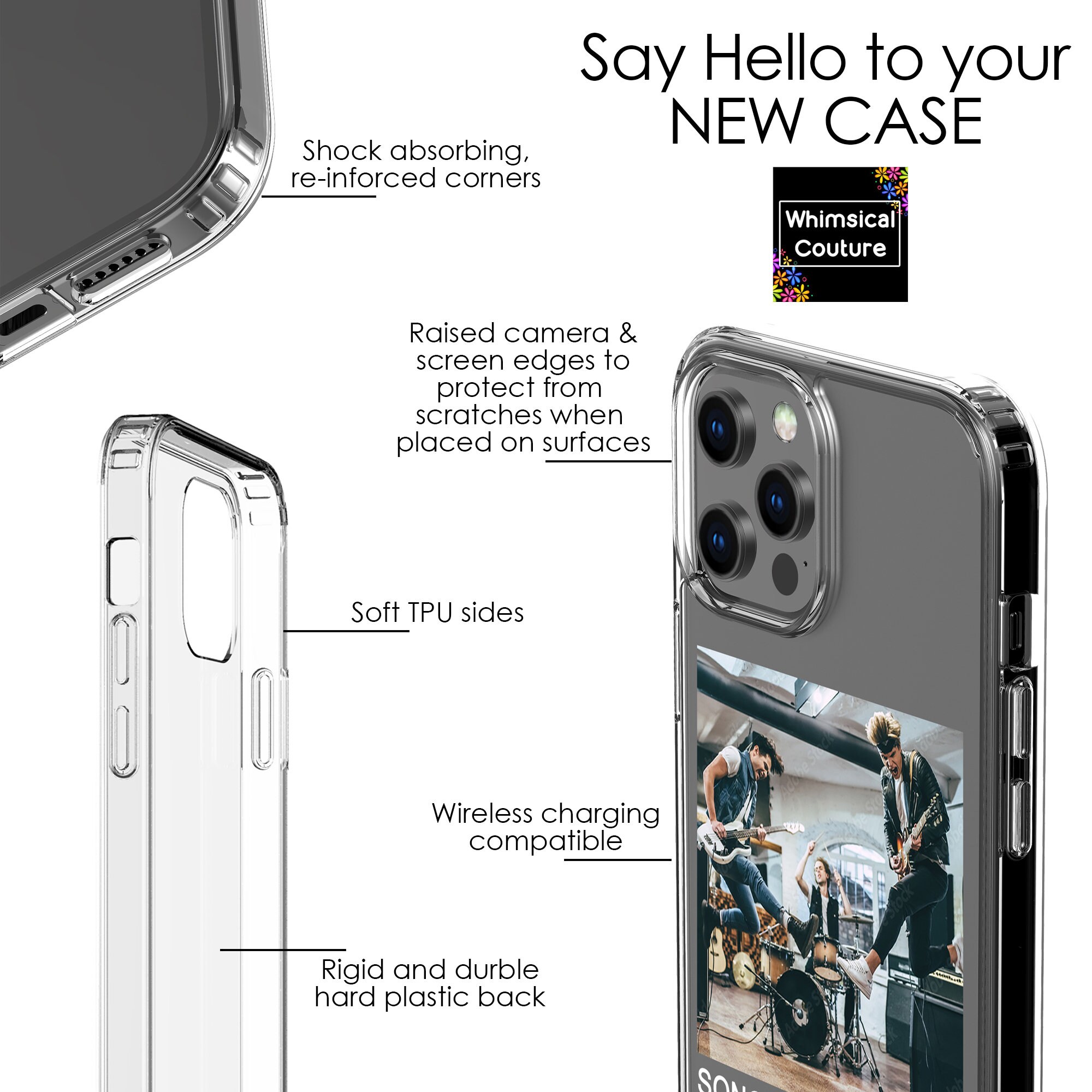 Hope Phone Case for iPhone 15 14 13 Pro Max 12 Mini 11 7 8 XR Samsung ...