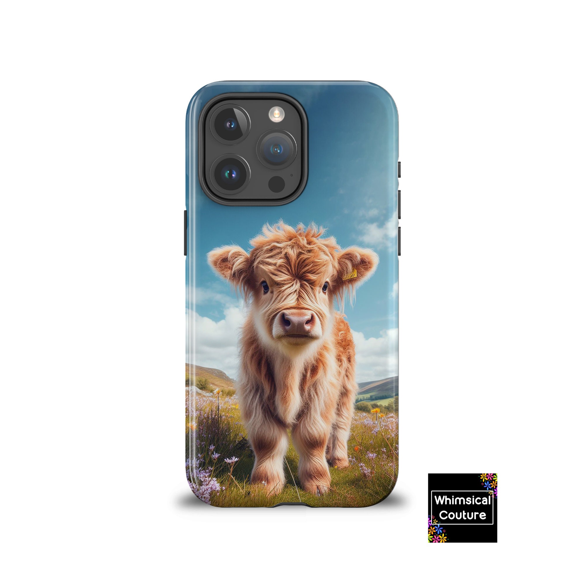 Highland Cow Phone Case iPhone 14 13 12 Mini Case iPhone 11 - Etsy