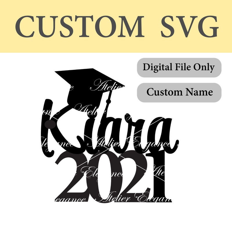Graduation Card Svg - Etsy