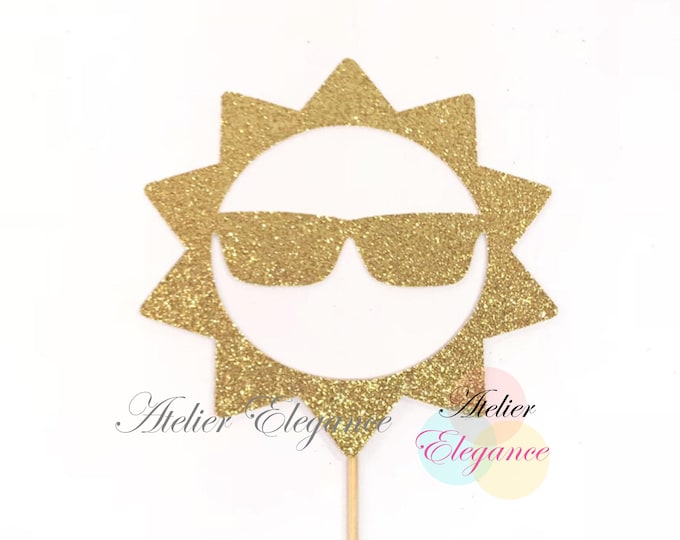 Sun One Cake Topper, Sun Themed 1st Birthday Cake Topper, You Are My ...