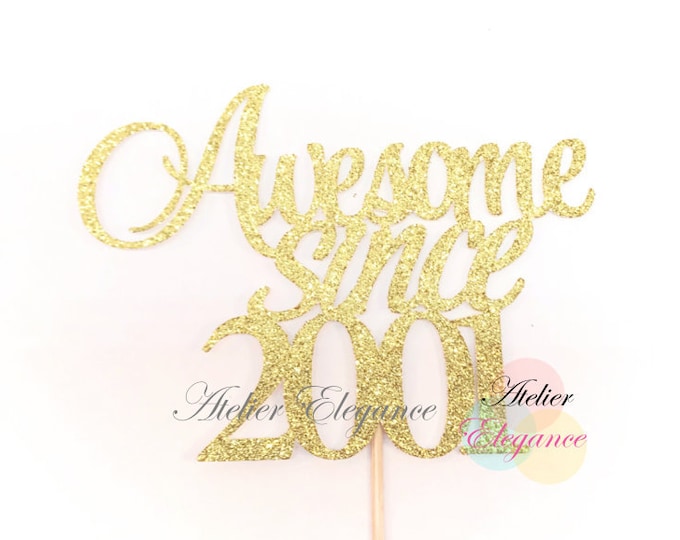 Twenty Three Cake Topper / 23 Cake Topper / 23rd Birthday / Twenty ...