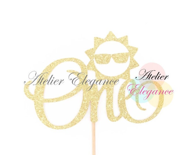 Sun One Cake Topper, Sun Themed 1st Birthday Cake Topper, You Are My ...