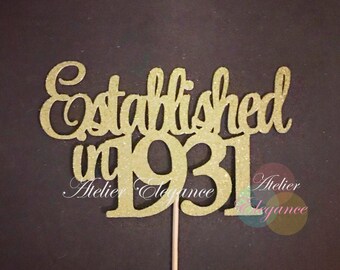 91st Birthday Cake Topper - Etsy