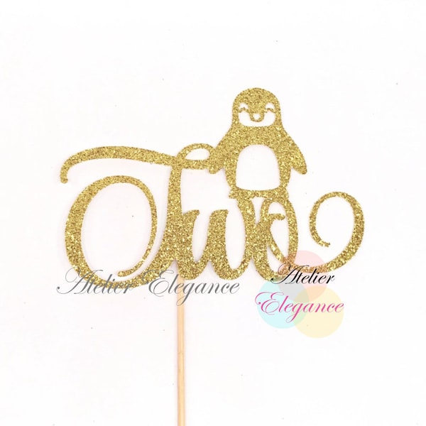 Penguin Cake Topper - Etsy