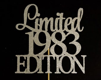 Made In 1987 Cake Topper Birth Year Cake Topper 32nd | Etsy