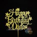 Happy Birthday Dada Cake Topper, Father Birthday Cake Topper, Father's ...