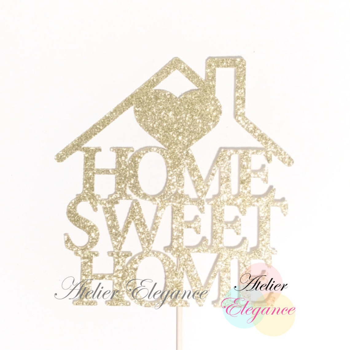 Home Sweet Home Cake Topper, New Home Cake Topper, Wedding Cake Topper ...