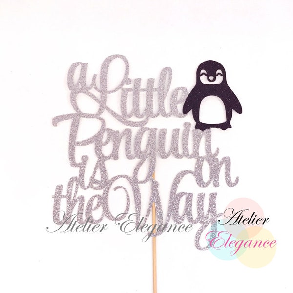 Penguin Cake Topper - Etsy