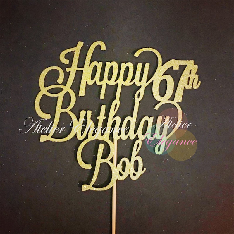 67th Birthday Cakes - Etsy