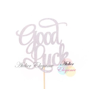 Good Luck Cake Topper, Retirement Cake Topper, Farewell Party ...