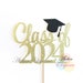 Class of 2024 Cake Topper Graduation Cake Topper Happy - Etsy