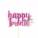 1 Month Birthday Cake Topper, Happy 1 Month Cake Topper, 1 Month Cake ...