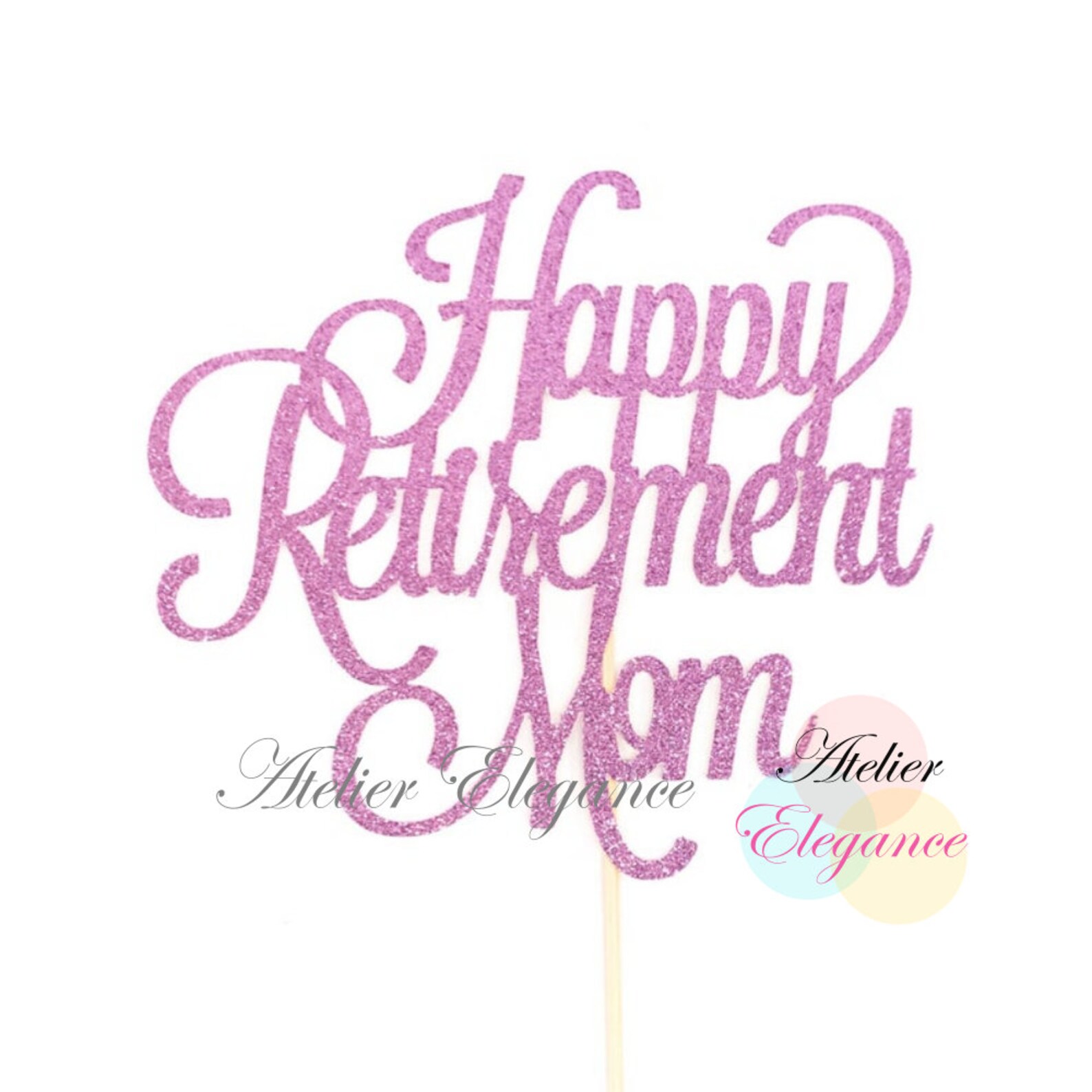 Happy Retirement Mom Cake Topper Retirement Cake Topper Mom - Etsy Canada