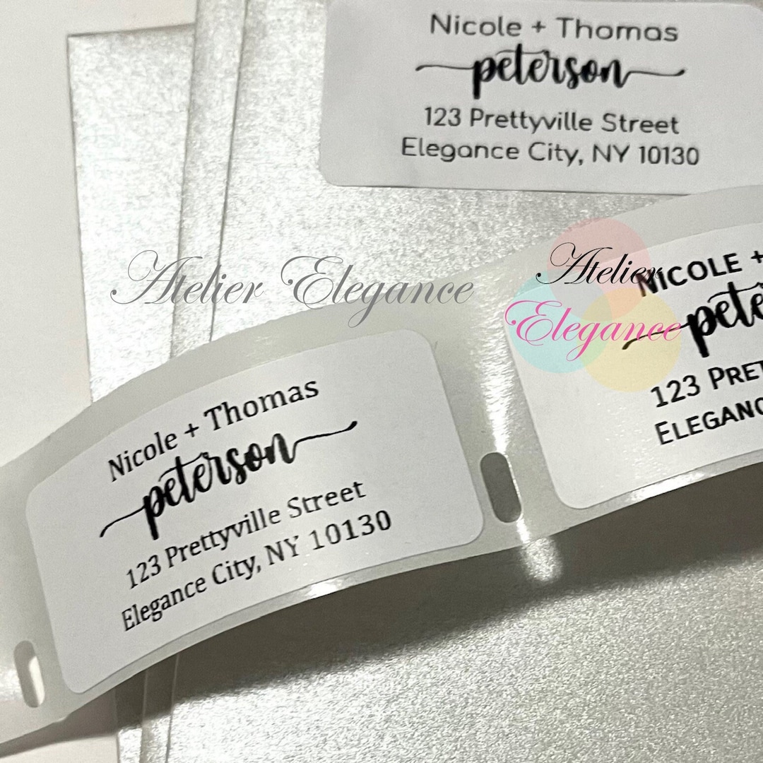 Address Label, Envelope Labels, Return Address Label, Custom Label ...