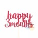 3 Months Birthday Cake Topper, Happy 3 Months Cake Topper, 3 Months ...