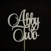 Personalized Two Cake Topper Second Birthday Cake Topper Two - Etsy