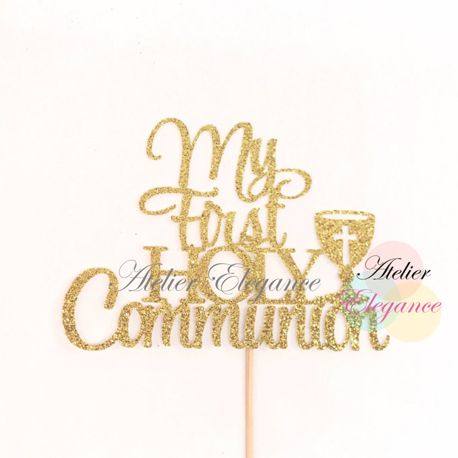 My First Holy Communion Cake Topper First Communion Cake | Etsy