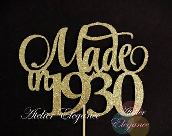 91st Birthday Cake Topper - Etsy