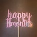 11 Months Birthday Cake Topper Happy 11 Months Cake Topper - Etsy