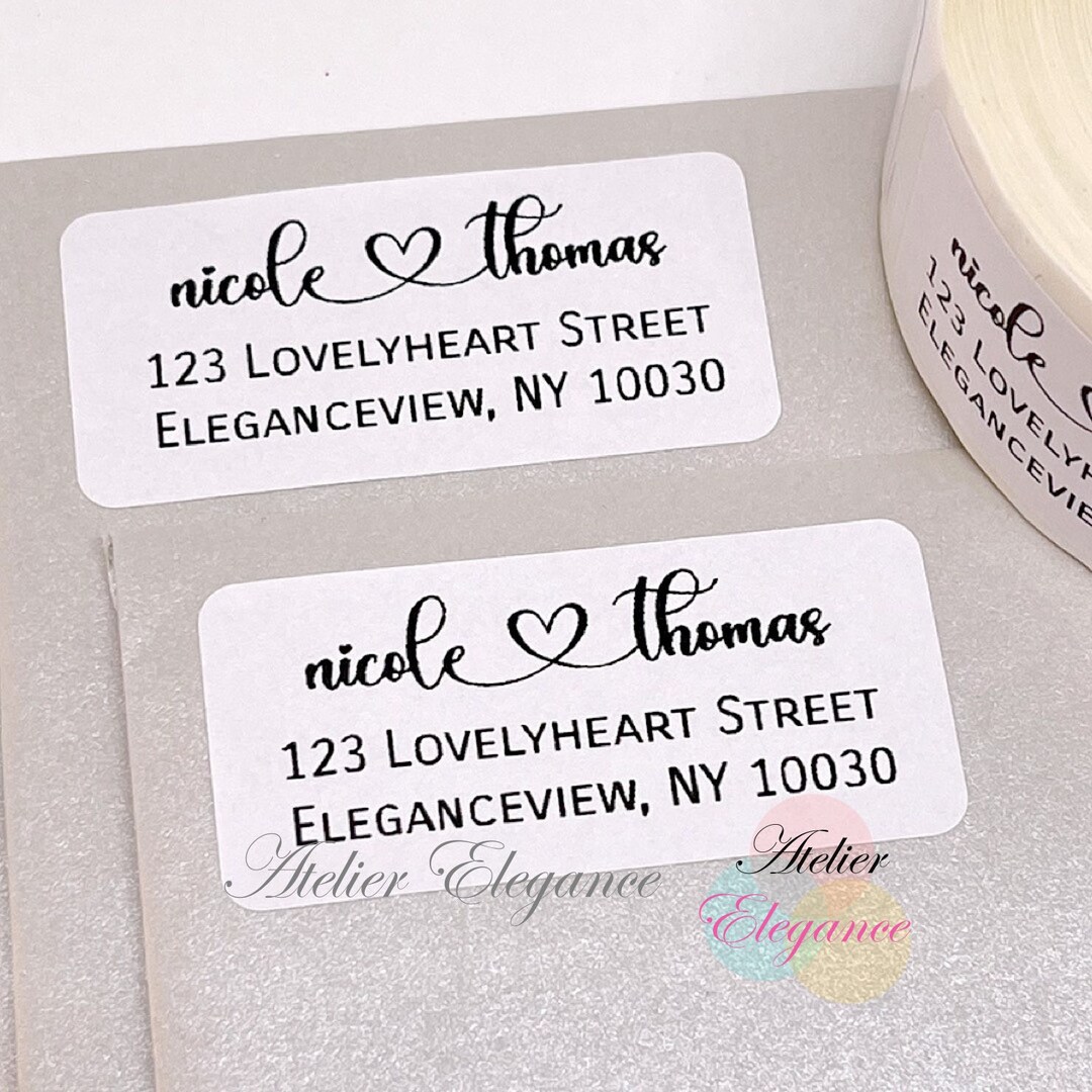 Address Label, Envelope Labels, Wedding Address Labels, Return Address ...