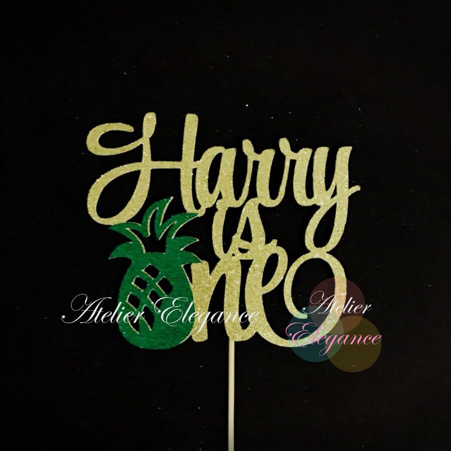 Personalized One Cake Topper One Cake Topper Aloha One Cake - Etsy