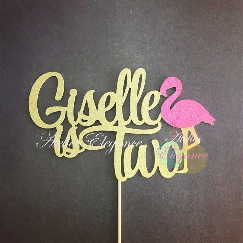 Personalized Two Cake Topper, Two Cake Topper, 2nd Birthday Cake Topper ...