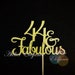 44 and Fabulous Cake Topper, 44th Birthday Cake Topper, 44th Birthday ...