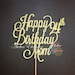 Happy 94th Birthday Mom Cake Topper, Happy 94th Birthday Mom Cake ...