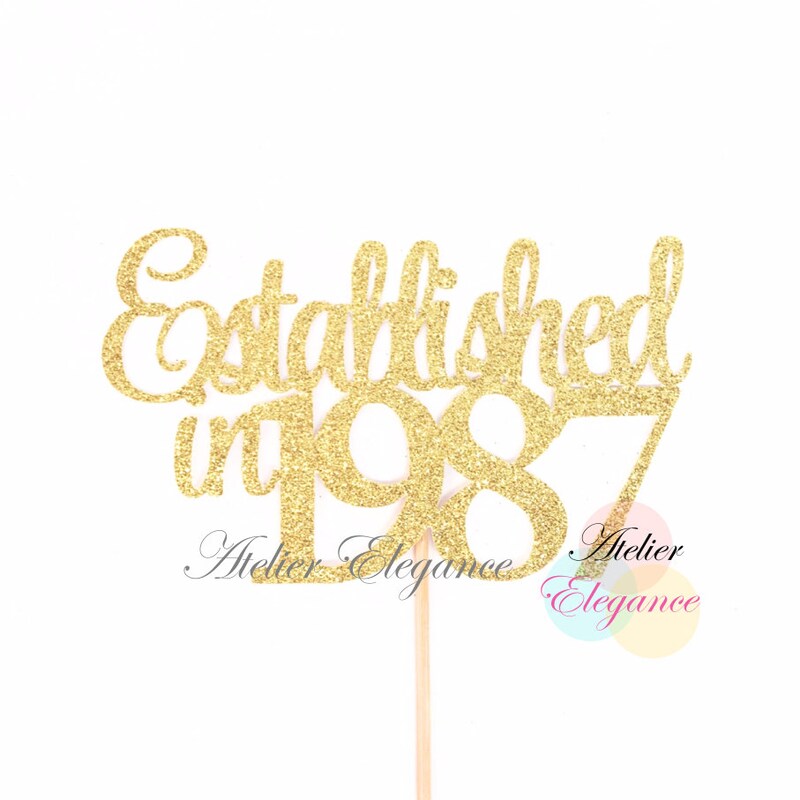 38th Birthday Cake - Etsy