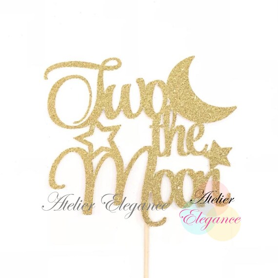 Paper & Party Supplies Two Little Star Party Two Cake Topper 2nd ...