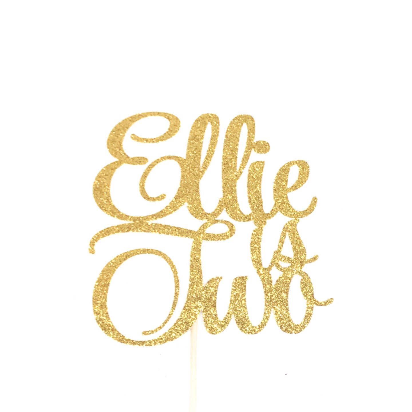 Personalized Two Cake Topper Second Birthday Cake Topper Two - Etsy