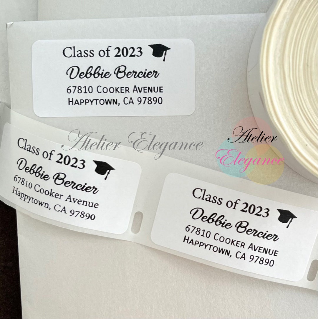 Class of 2023 Labels Grad 2023 Address Label Envelope - Etsy