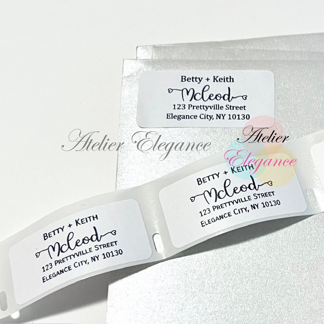 Address Label, Return Address Label, Custom Label, Thermal Labels ...