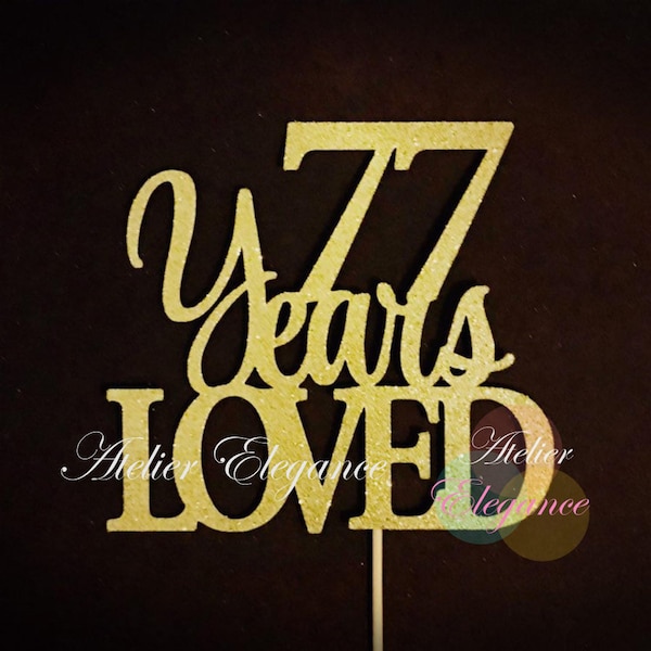 77th Birthday - Etsy