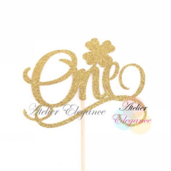 Lucky 1 Cake Topper Lucky One Cake Topper 1st Birthday Cake | Etsy