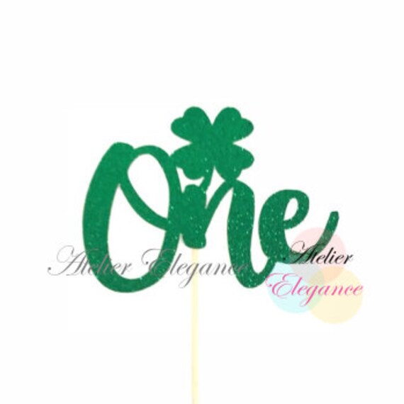 Lucky 1 Cake Topper Lucky One Cake Topper 1st Birthday Cake | Etsy