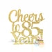 85th Birthday Cake Topper, Cheers to 85 Years Cake Topper, 85th ...