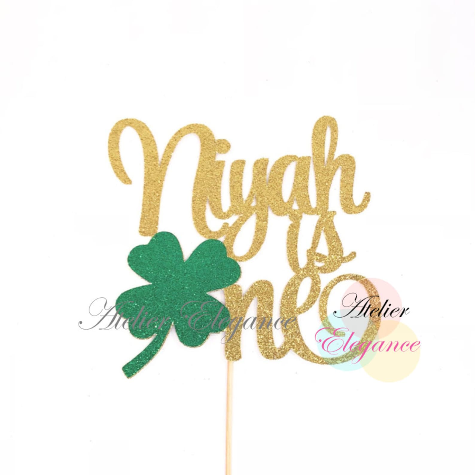 Personalized One Cake Topper Lucky One Cake Topper One Cake - Etsy