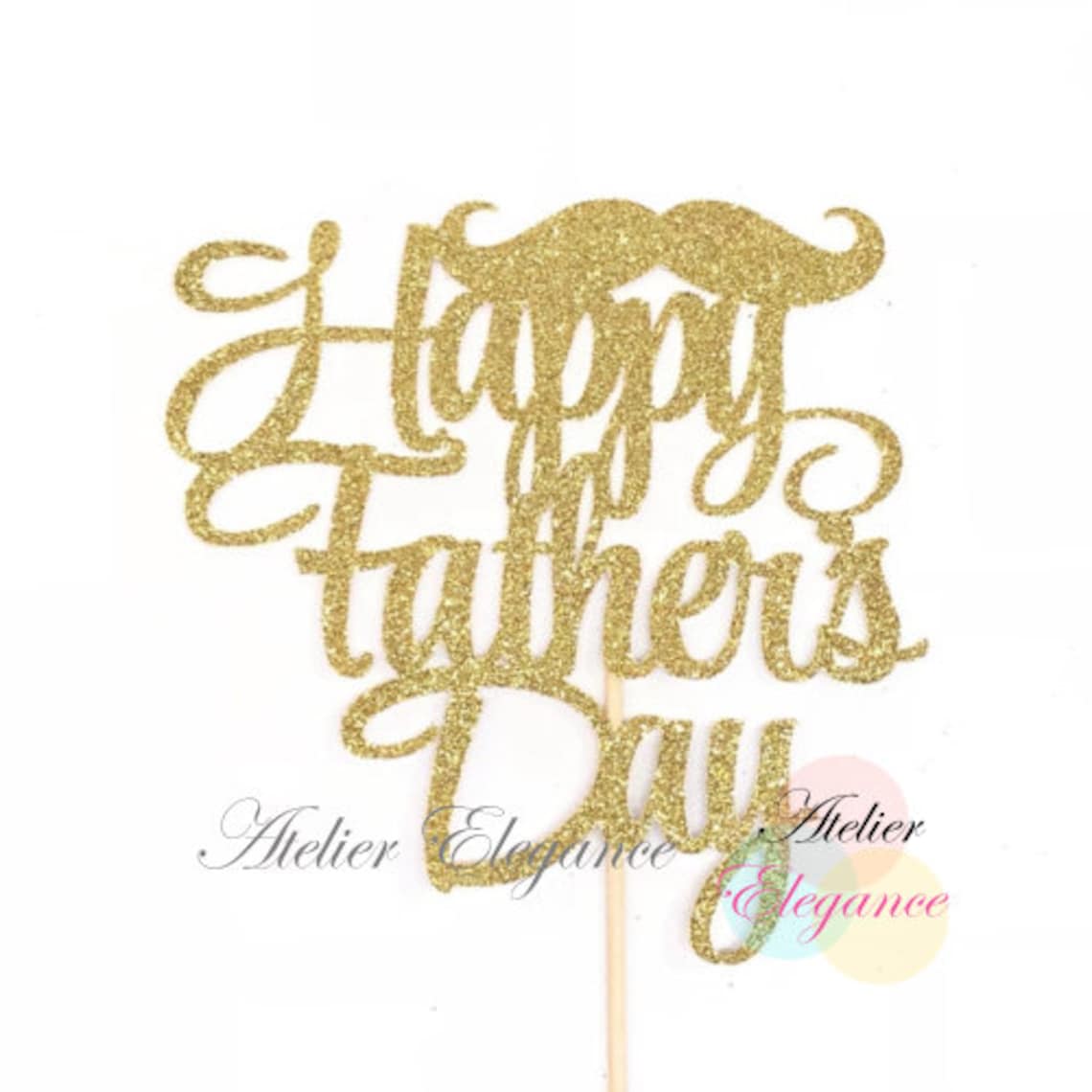 Happy Father's Day Cake Topper Happy Fathers Day Cake - Etsy