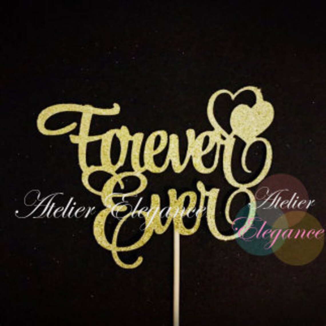 Forever Ever Cake Topper Wedding Cake Topper Engagement Cake - Etsy Canada