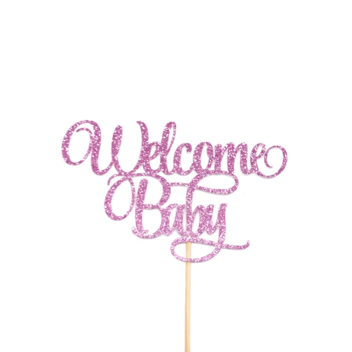 Welcome Baby Cake Topper Baby Shower Cake Topper Baby Boy | Etsy