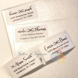 Address Label, Envelope Labels, Return Address Label, Family Address ...