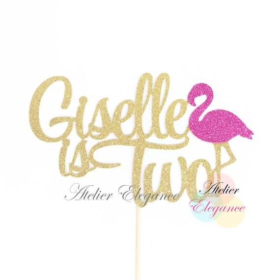 Personalized Two Cake Topper Two Cake Topper 2nd Birthday - Etsy