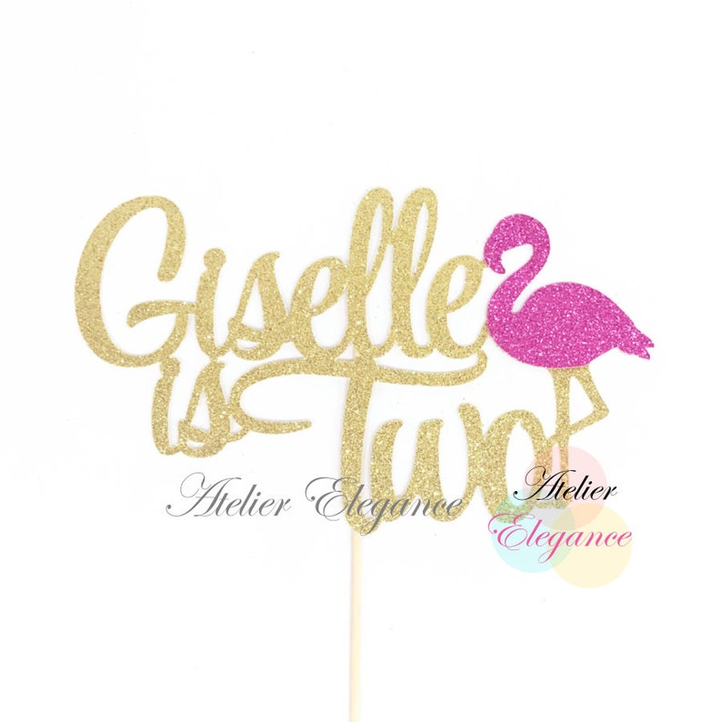 Personalized Two Cake Topper, Two Cake Topper, 2nd Birthday Cake Topper ...