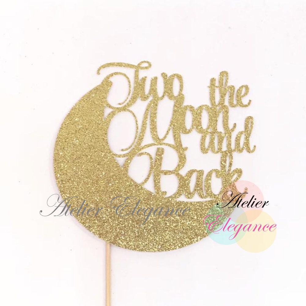 Paper & Party Supplies Two Little Star Party Two Cake Topper 2nd ...